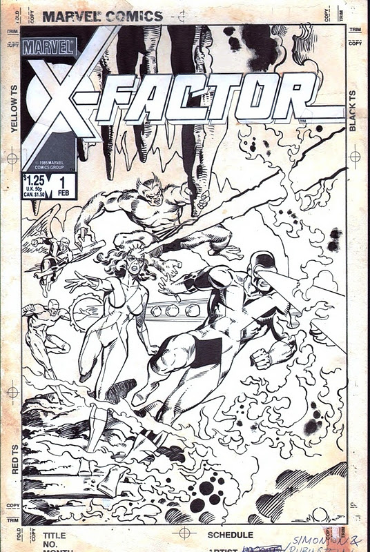 The Unpublished X-Men: X-Factor - Marvel Comics of the 1980's