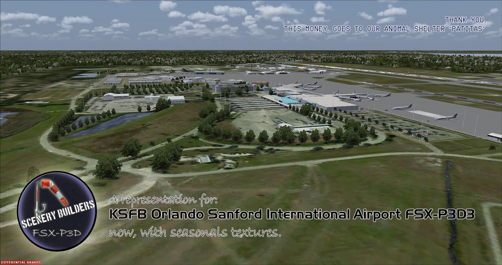 FSX, P3D, MSFS scenerybuilders.: KSFB Orlando Sanford International ...