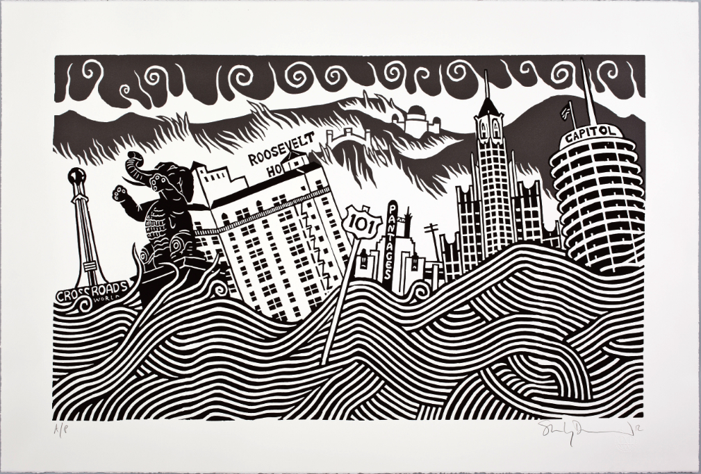 Stanley Donwood 'Lost Angeles' and the apocalypse | TAG Fine Arts | TAG ...