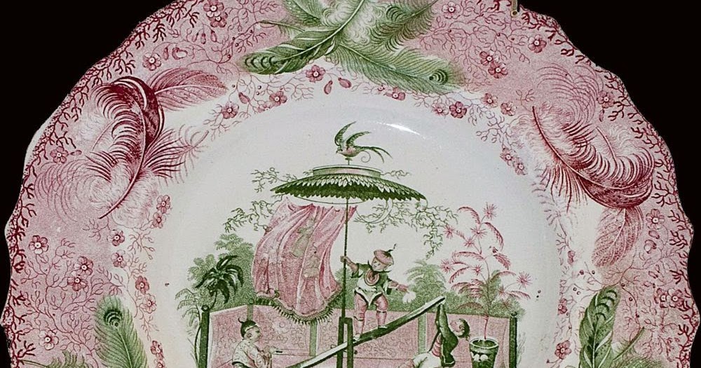 Dishy News - A Transferware Blog: TWO COLOR TRANSFERWARE