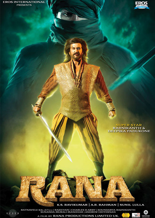 Natural Honkers: Rajini’s Rana Tamil Movie First Look Posters And ...