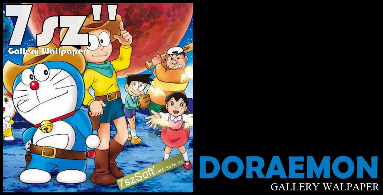 7sz Doraemon Gallery Wallpaper PT1 Free Download | 7sz Soft'