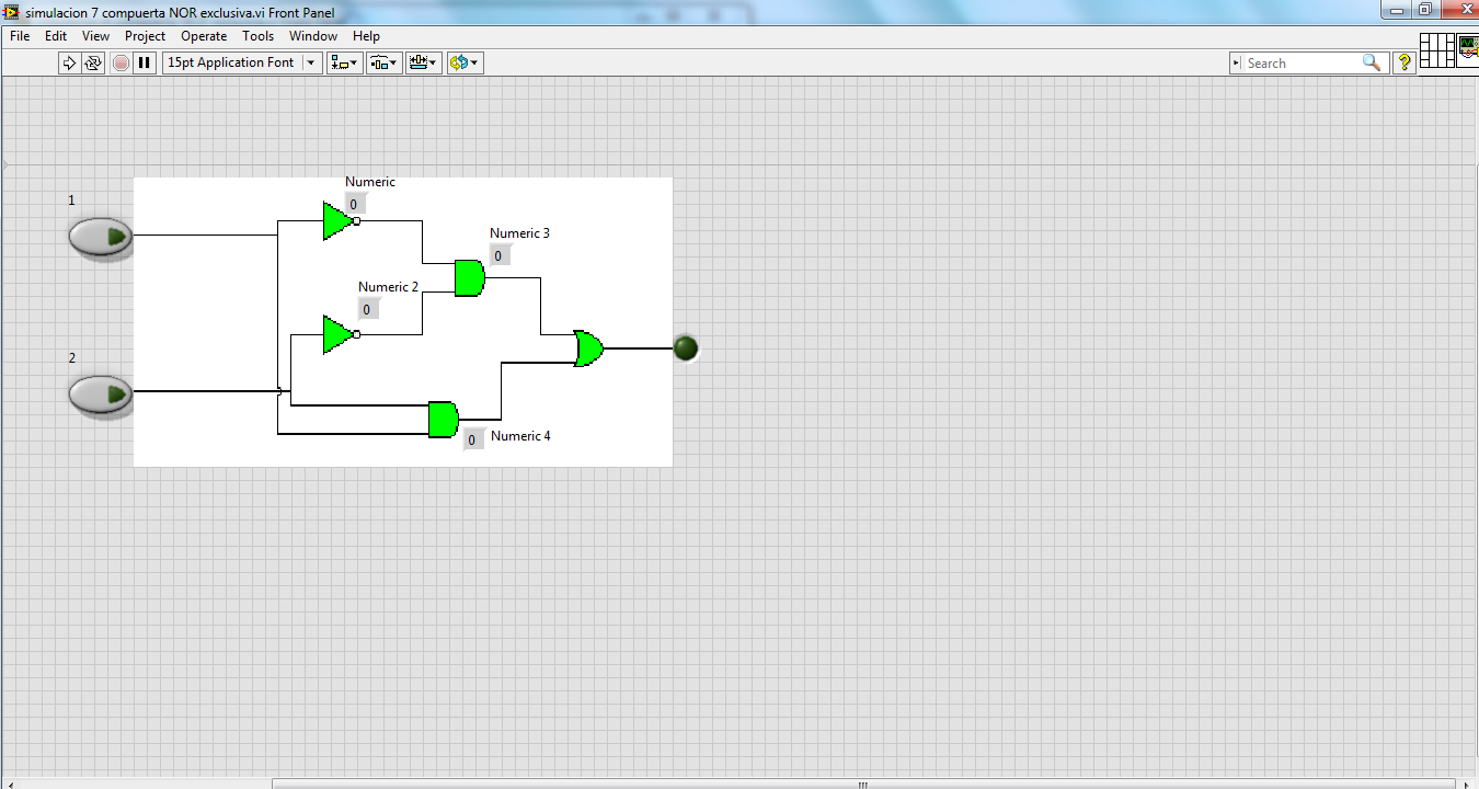 Circuitos Digitales: Compuerta NOR - EXCLUSIVA