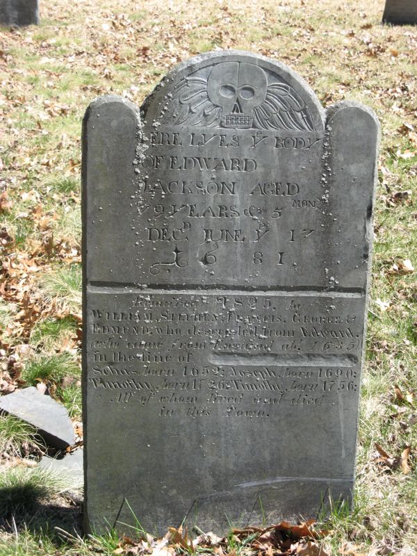 Miller-Anderson Histories: EDWARD JACKSON 1604-1681