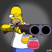 Simpsons Fan Page: THE CARTRIDGE FAMILY - HOMER BUYS A GUN