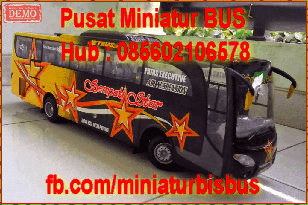 Miniatur Bis Bus | 085602106578: Miniatur Bus Bis TRISAKTI , Miniatur ...