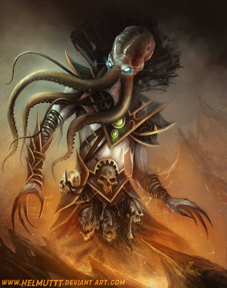 Castle of fantasies: Monster - Illithid (Mind Flayer) brain eater ...