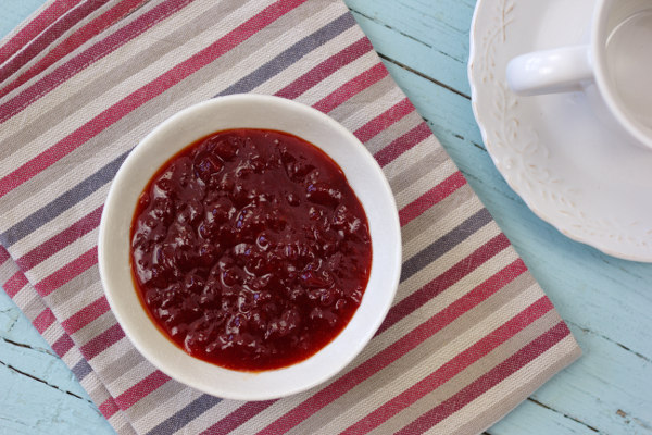 Cinco Quartos de Laranja: Compota de pimento vermelho