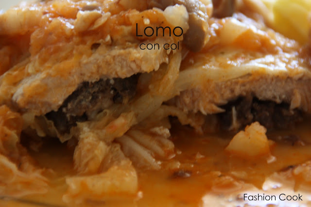 Fashion Cook: "Llom amb col" - Lomo con col (Thermomix)