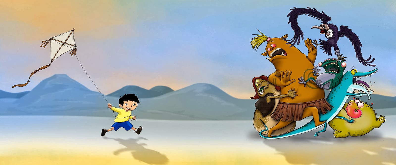 SAMUEL CHUQUIZUTA ILUSTRADOR: MÁS ALLÁ- CORTOMETRAJE ANIMADO