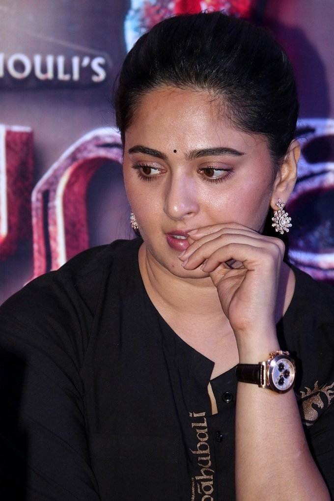 Anushka Shetty Photos At Telugu Movie Press Meet In Chennai - Anushka ...