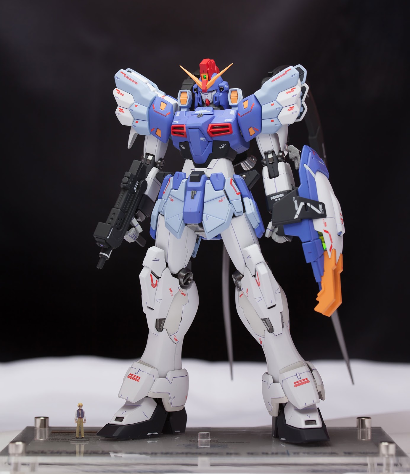 Custom Build: MG 1/100 Gundam Sandrock Custom EW ver. + Anti-Beam Cloak