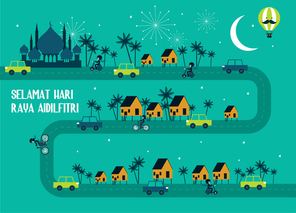 PUSTAKA MUASZ: Balik Kampung Berhari Raya