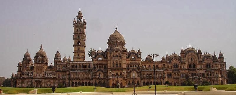 Gujarat Tourism: Majestic Laxmi Vilas Palace(Built By Maharaja ...