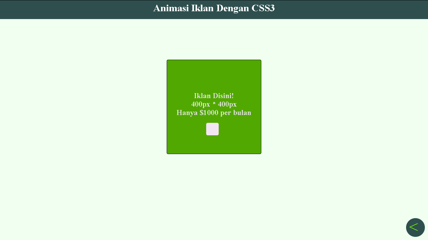 Cara Membuat Animasi Iklan Menggunakan CSS3
