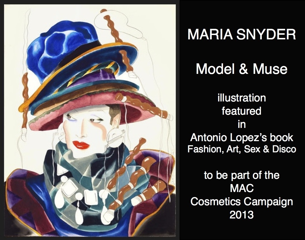 Maria Snyder News: MARIA SNYDER, MODEL, ARTIST, ACTIVIST, FEATURED IN ...