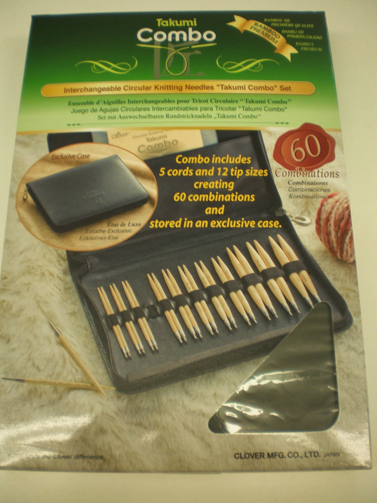 MERCERIA JULANT: TAKUMI COMBO "JUEGO DE AGUJAS INTERCAMBIABLES