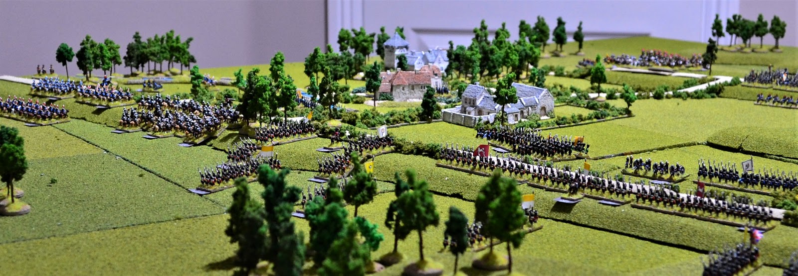 Grymauch's Solo Wargaming Blog : The Battle of Waterloo in 6mm Part 1
