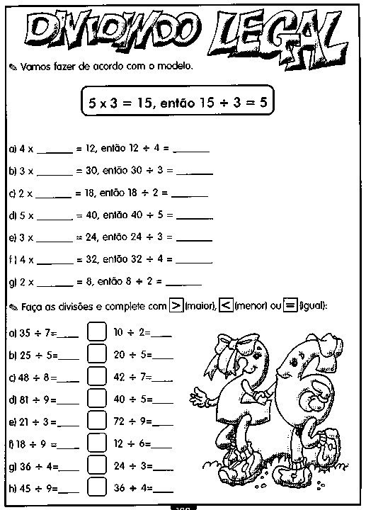 Atividades DivisÃo 2° E 3° Anos Ens Fundamental Portal Escola