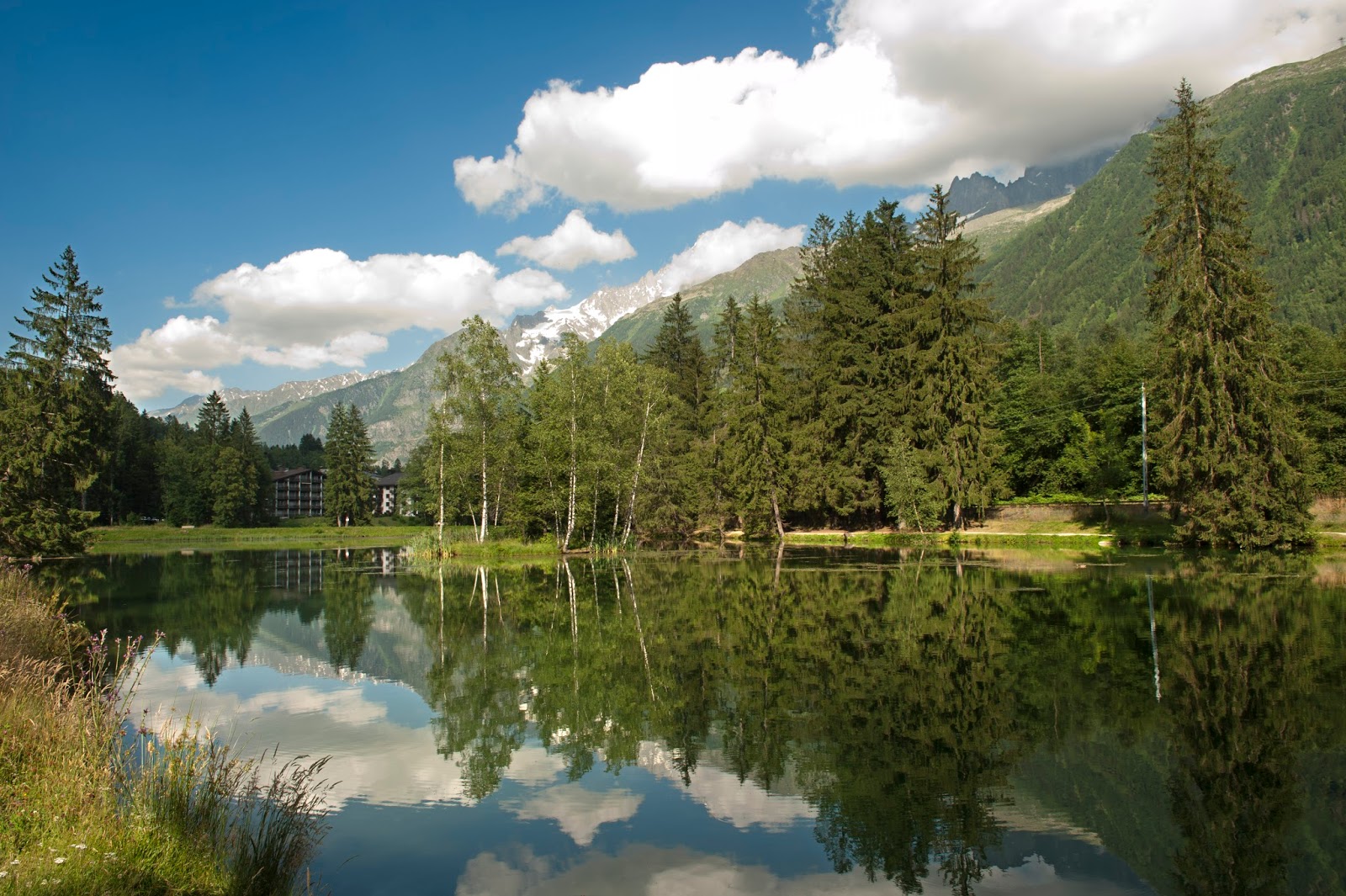 Instantes, fotos de Sebastián Navarrete: Lago Gaillands en Chamonix ...