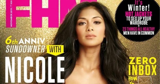 Smartologie: Nicole Scherzinger for FHM India November 2013