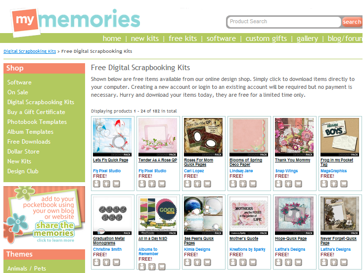 My Memories Scrapbook Software Review and Giveaway and Paper Jewelry ...