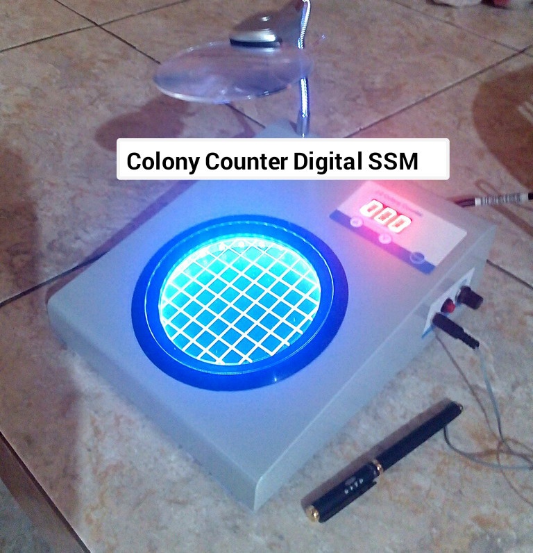 Berita Medis: Gambar Alat Hitung Bakteri Hidup Colony Counter Digital ...