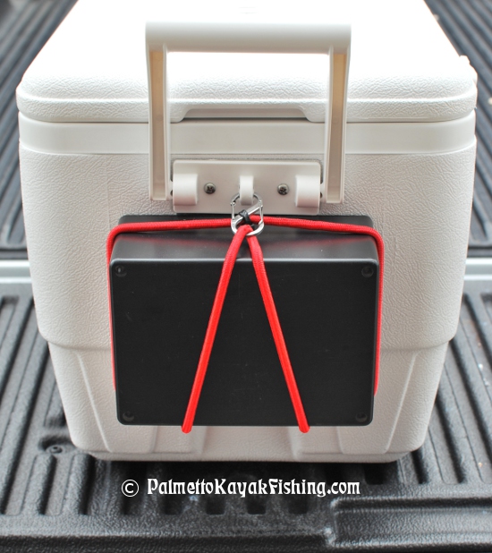 Palmetto Kayak Fishing: Deluxe DIY Kayak Bait Well with Light