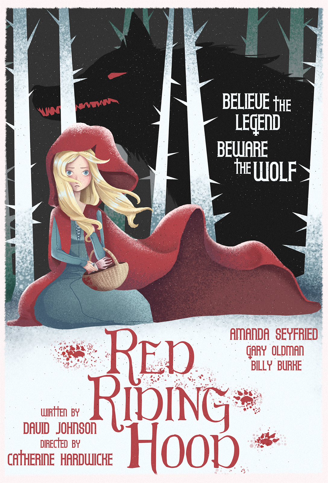Sam Doodles: Red Riding Hood Poster