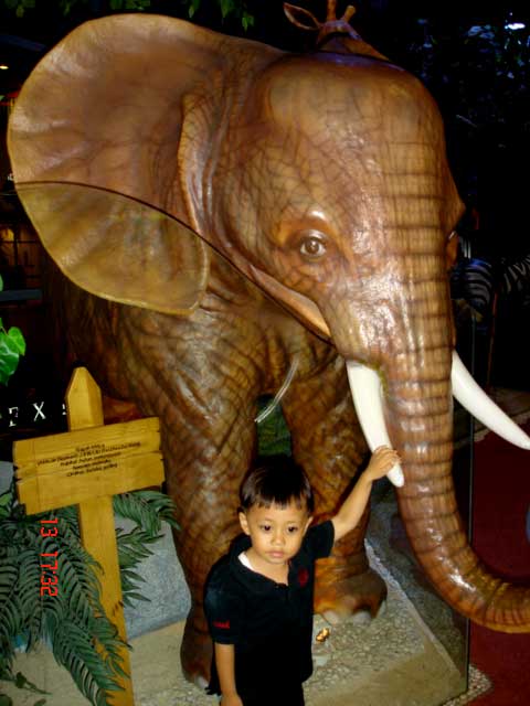 Pembuatan patung Maskot Gajah dengan bahan fiberglass | Jasa Patung ...