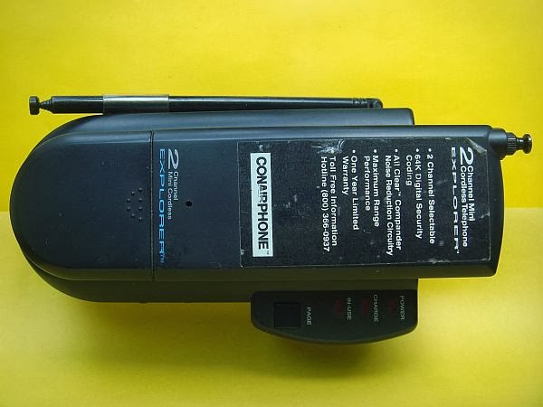 BugWorkShop - 甲蟲工作室: ConairPhone Cordless Phone EXPLORER 室內無繩電話機拆解