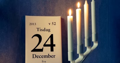 Var dags rum: Varsågod - en julig bild att printa ut!