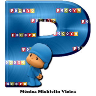Letras de Pocoyo. Pocoyo Letters. - Oh my Alfabetos!