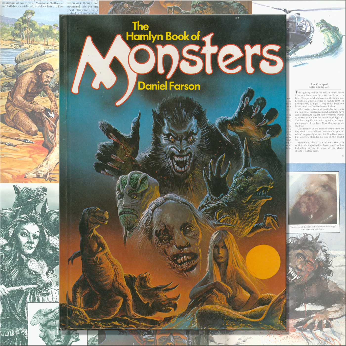 Hypnogoria: MICROGORIA 54 - The Hamlyn Book of Monsters