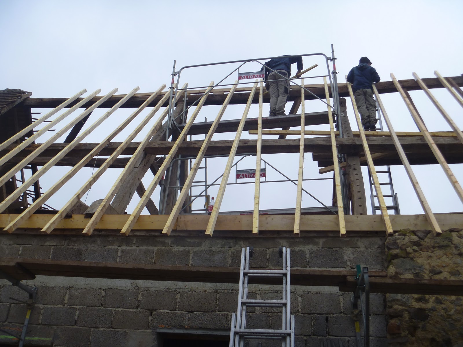 Notre rêve à la campagne: LATTAGE. LA SUITE