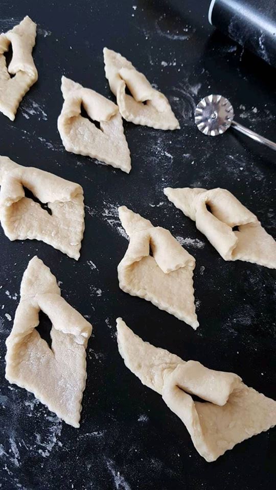 Kleinurnar mínar ~ Uppskrift