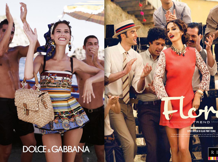 Publicidad de moda: cuando la inspiración coquetea con la copia ...