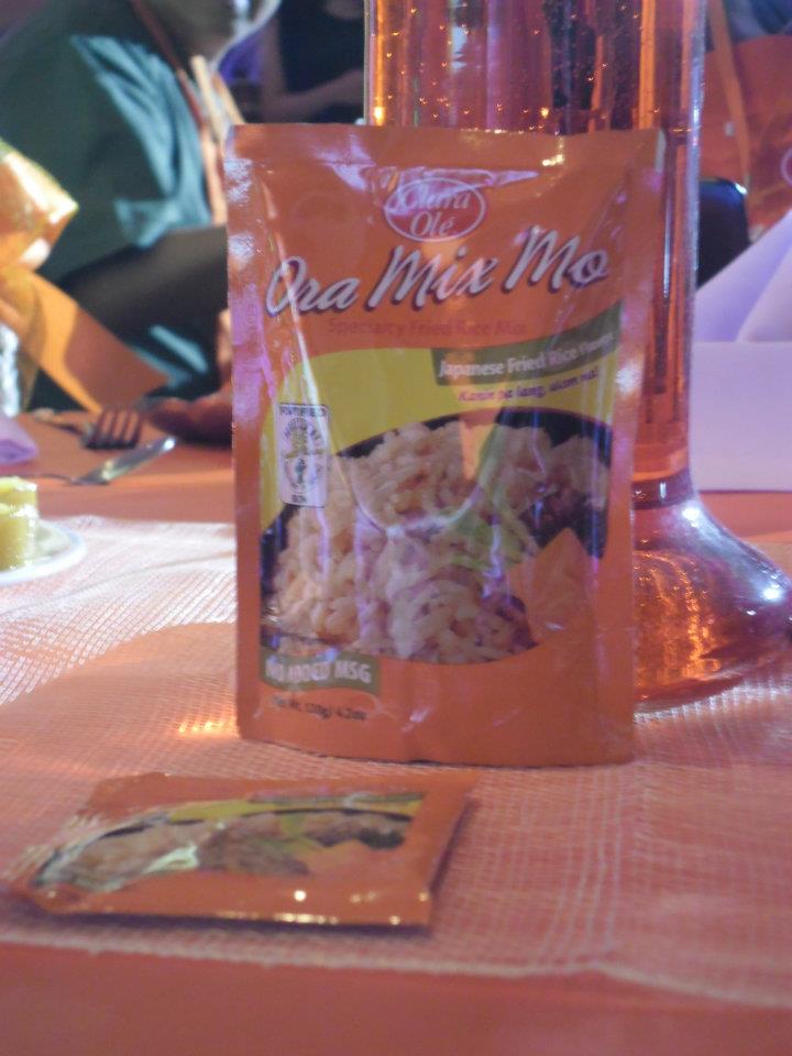 Mom's World of Arts and Happiness: THE “RICE” TO FAME: CLARA OLE ORA MIX MO