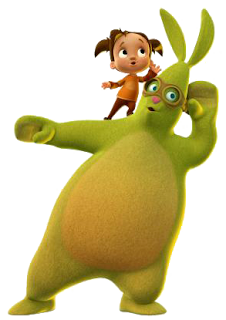 Cartoon Characters: Kate and Mim Mim