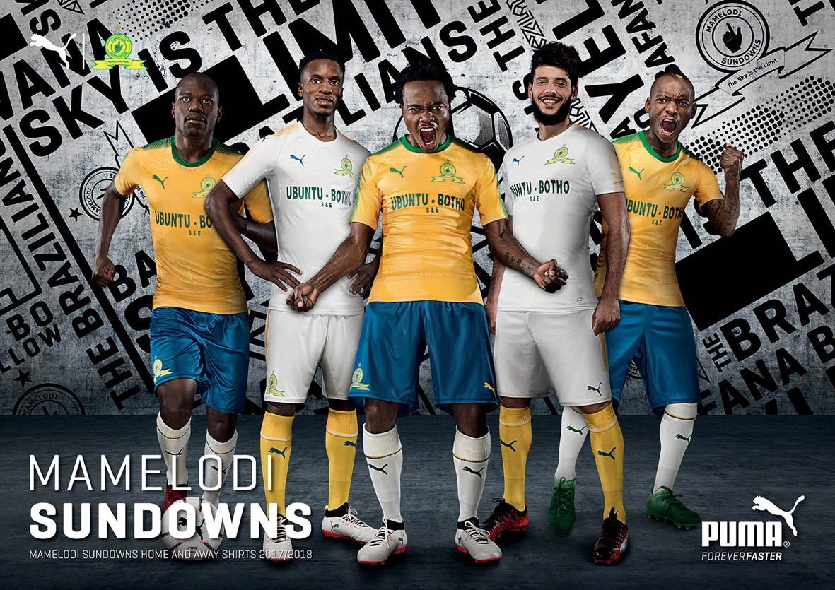 Mamelodi Sundowns 17-18 Home, Away & Third Kits Released - Footy Headlines