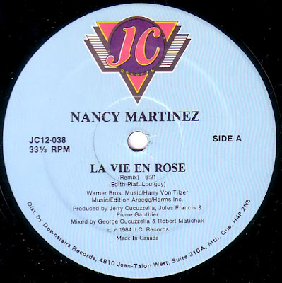 Disco Vinyl : I'm crazy about Nancy Martinez or if you love yourself ...