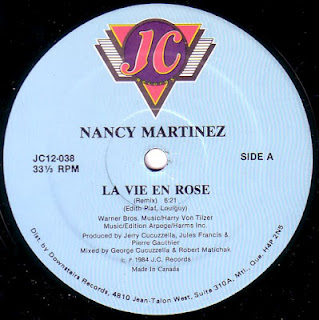 Disco Vinyl : I'm crazy about Nancy Martinez or if you love yourself ...