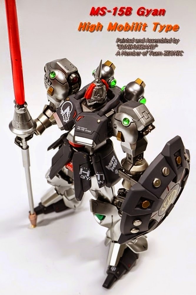 Gundam Family: MG 1/100 YMS-15 Gyan High Mobility Type Custom Build