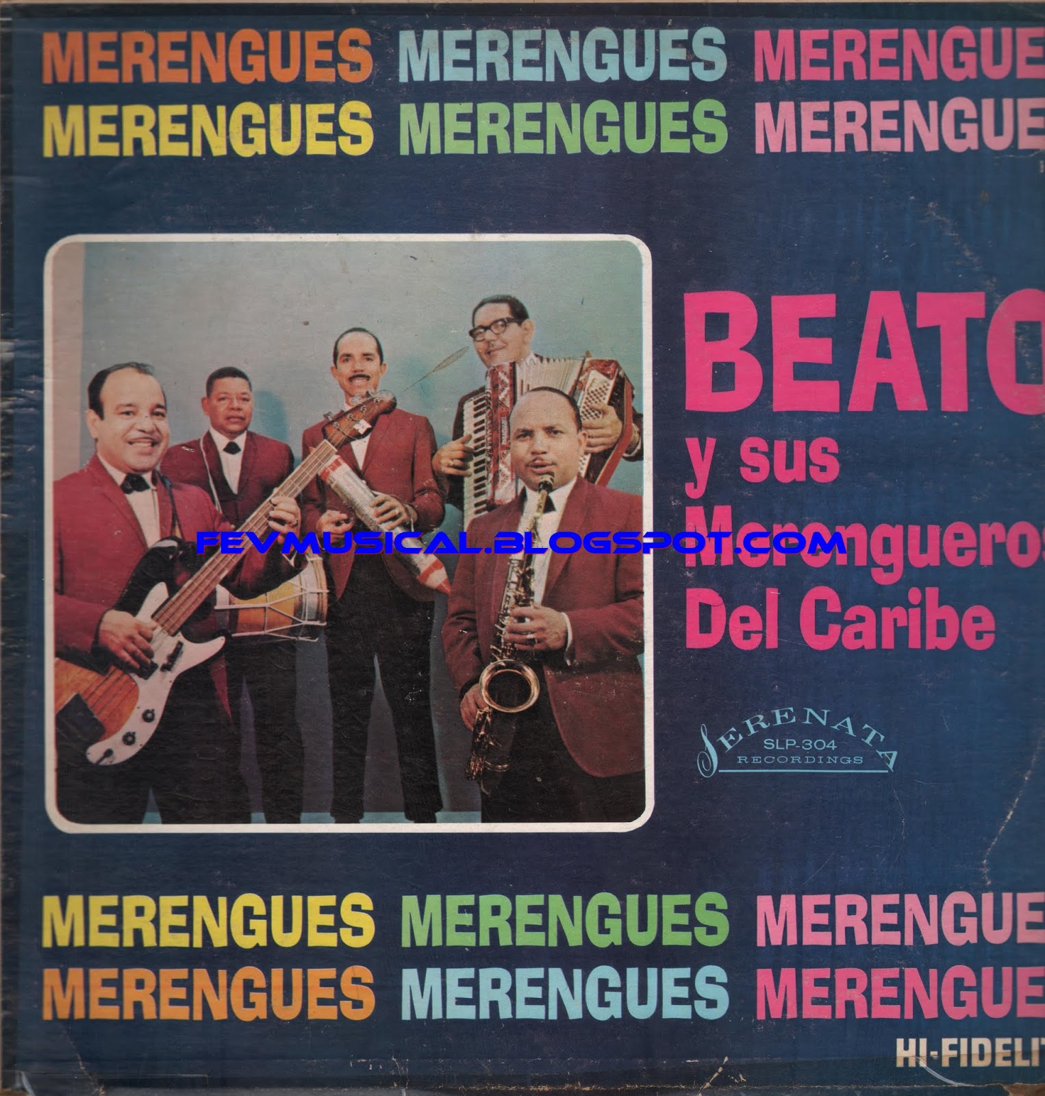 FEV MUSICAL: 1960's - Beato y Su Merengueros Del Caribe - Merengues ...