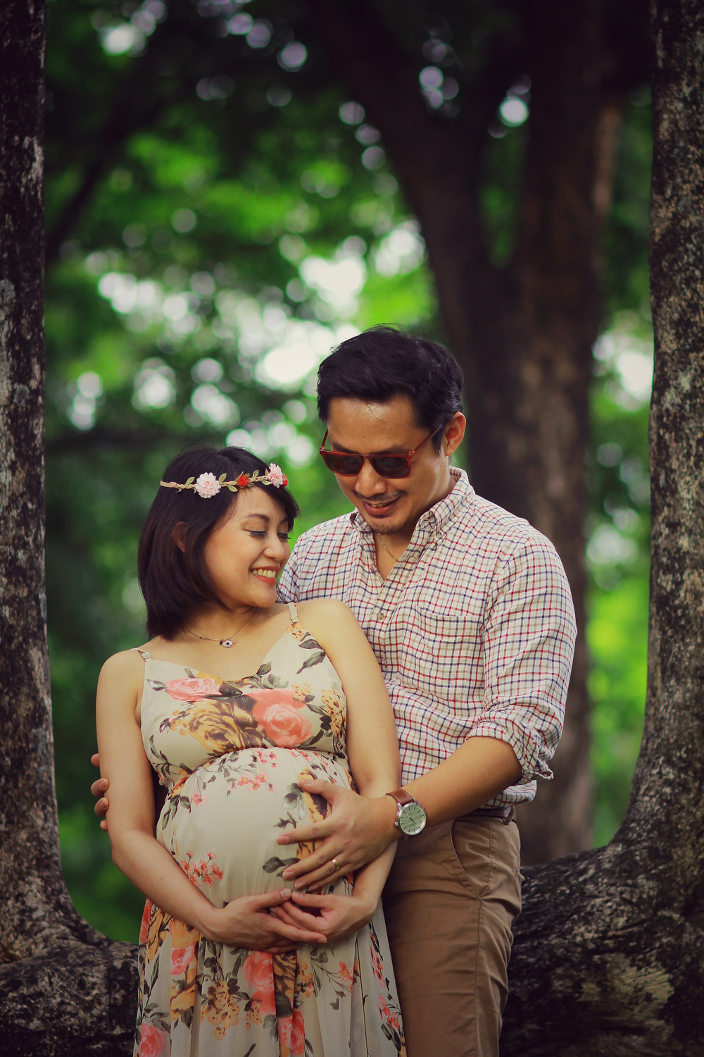Father's Day Maternity Shoot