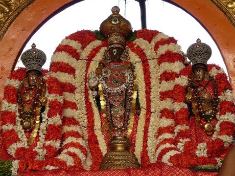 Trips and tours: Parthasarathy Temple, Triplicane