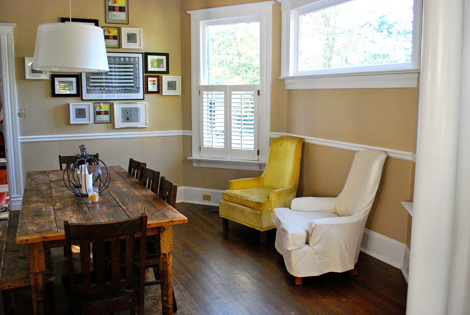 The Fabulous Benjamin Moore Shaker Beige Dinning Room picture