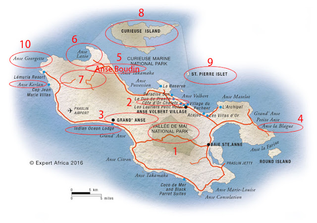 塞席爾旅遊 普拉蘭島 Seychelles Praslin