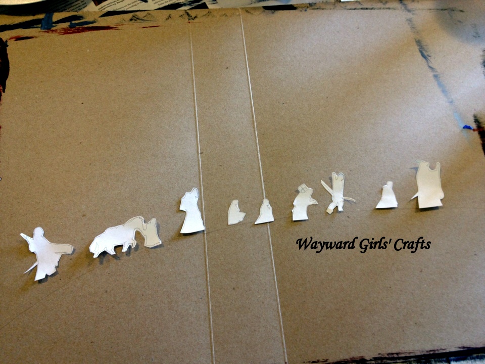 Wayward Girls' Crafts: Lord of The Rings Picture