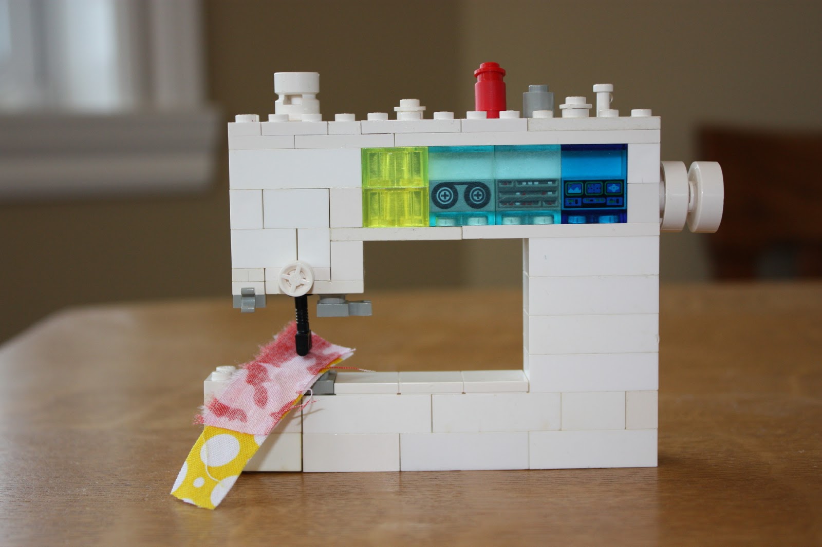 Lego sewing machine | Sewing machine brands, Lego craft, Lego design